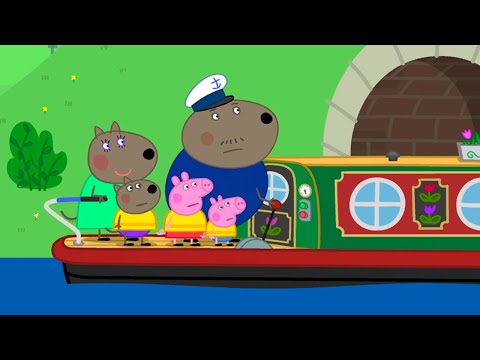 Das Kanalboot | Peppa-Wutz Volle Episoden |