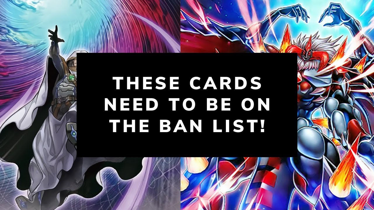 THESE CARDS NEED TO BE ON THE BAN LIST! - YouTube