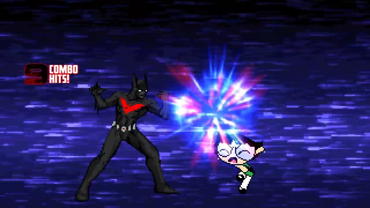 The Powerpuff Girls v Justice League | DC | Mugen - YouTube