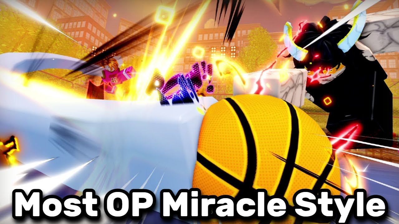 Using The Most OP Miracle Style In Basketball Zero! Never Lose Again ...