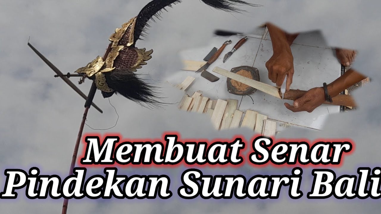 Pindekan Sunari Bali Membuat Senar jeg Mantap!! - YouTube