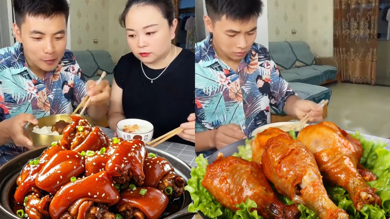 My selfish husband wants to eat the braised pork alone, but I won't let ...