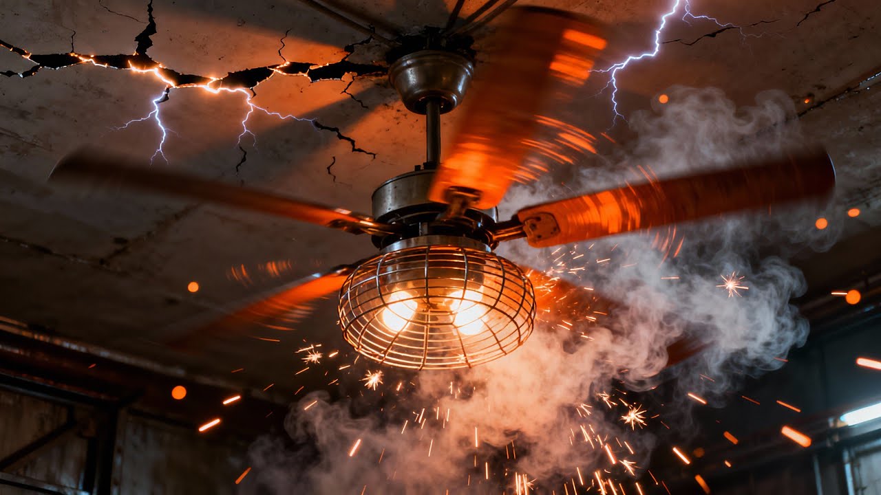 Industrial Cage Fan Explosion: The Final Spin - YouTube