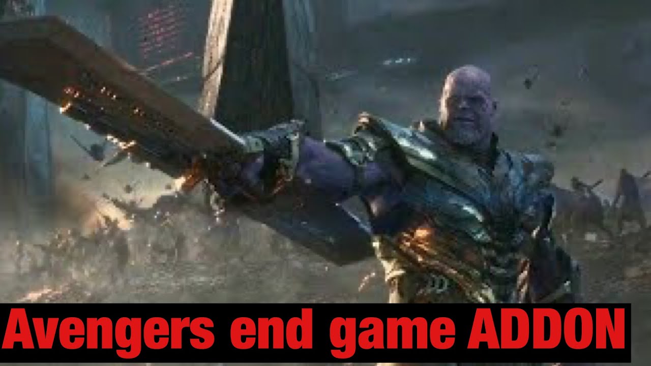 Avengers endgame Minecraft ADDON - YouTube