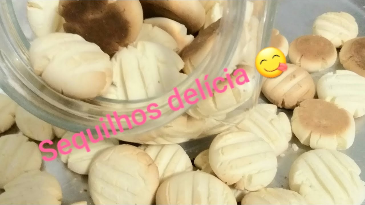 Como fazer sequilhos, simples e delicioso - YouTube