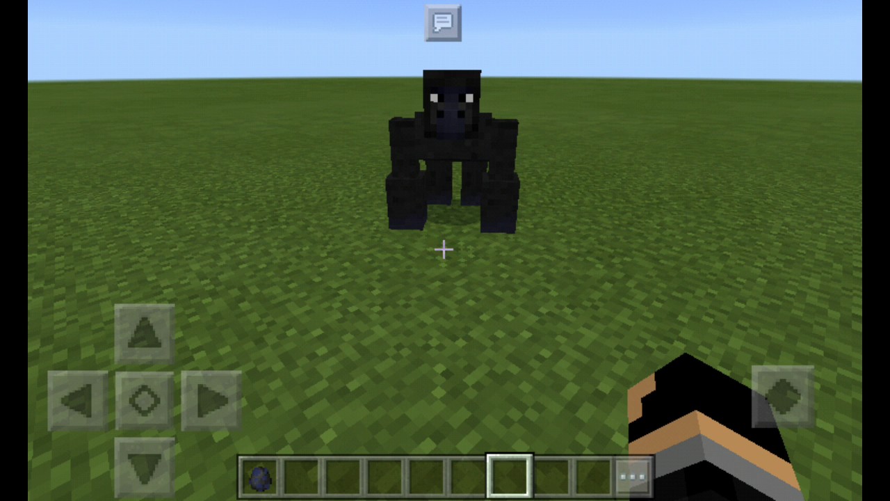 Mod do gorilla no minecraft pe - YouTube