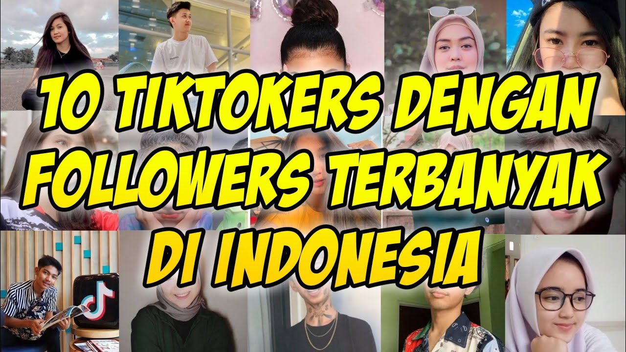 10 Akun Tiktok Dengan Jumlah Followers Terbanyak Di Indonesia 2020