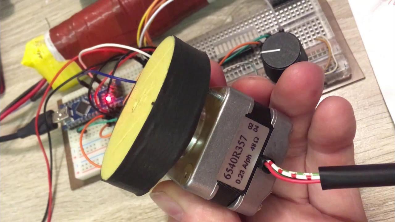 stepper acceleration arduino - YouTube
