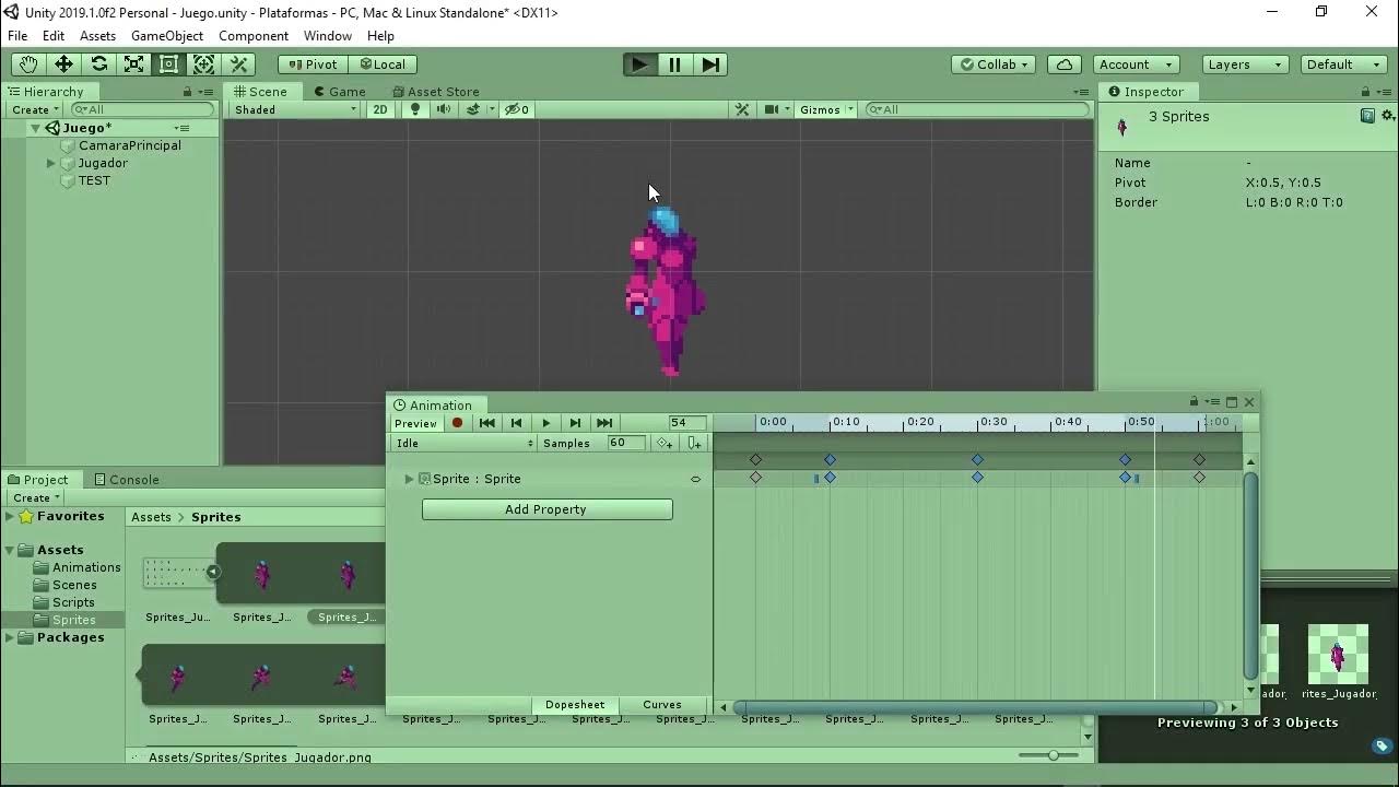 clase N°76 Controles de Movimiento Aprende Unity y C# desarrollando ...