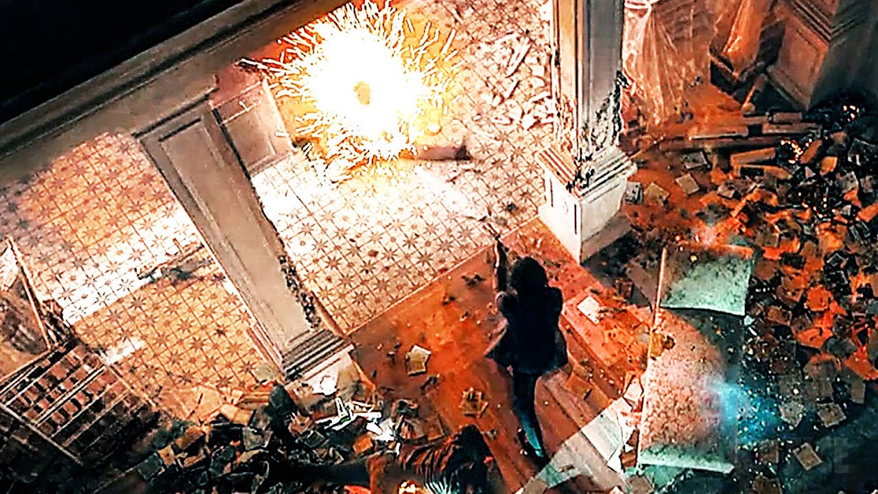 La escena de la escopeta de dragón | John Wick 4 | Clip en Español ...