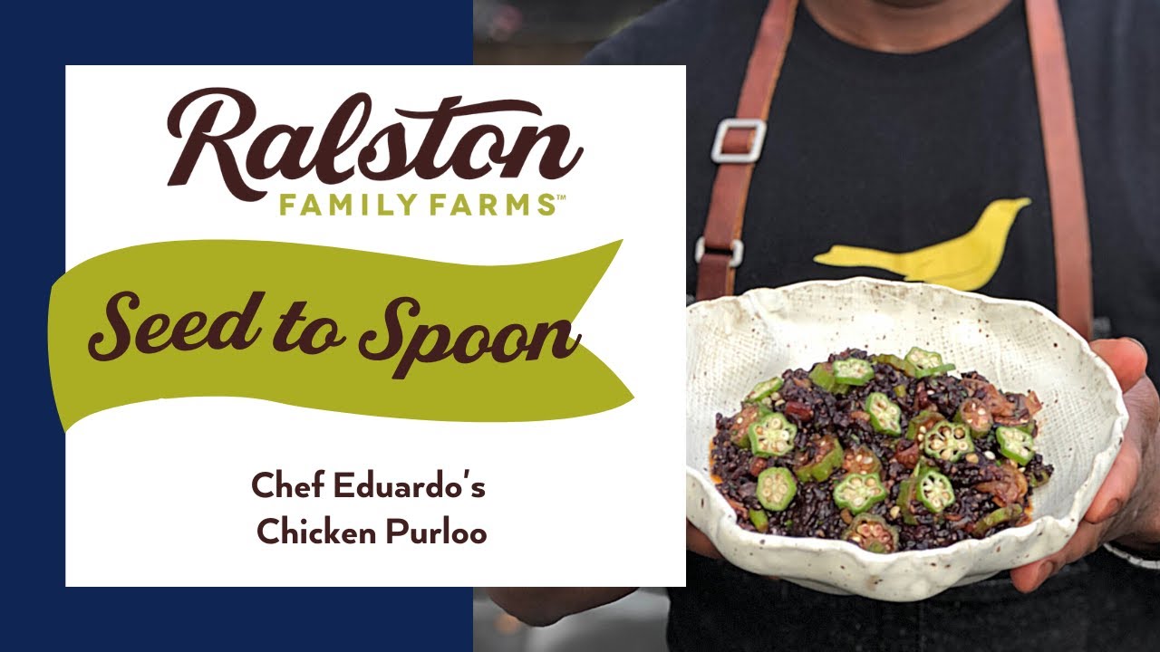 Chicken Purloo with Chef Edouardo Jordan - YouTube