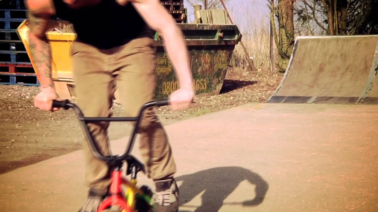 mini bmx messabout on the new rockerbmx - YouTube