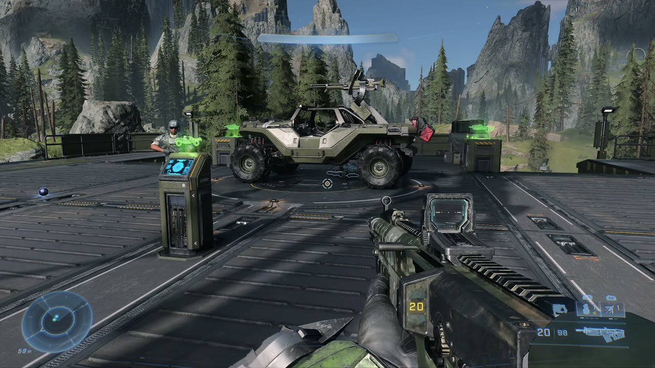 Halo Infinite friendly fire outside of combat - YouTube