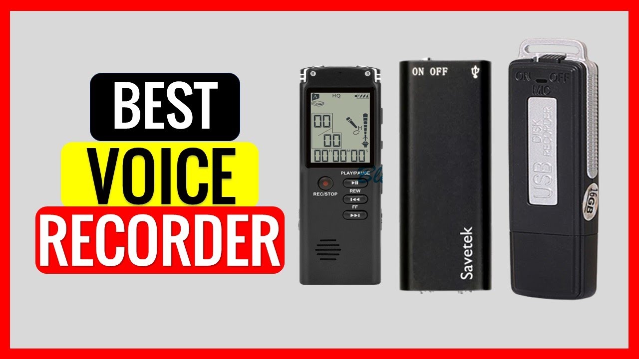 TOP 5 Best Digital Voice Recorder in 2022 - YouTube