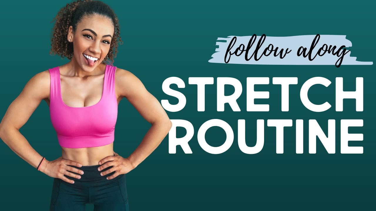 STRETCHING ROUTINE FOR FLEXIBILITY (Beginner-Advanced) Splits, Shoulder ...