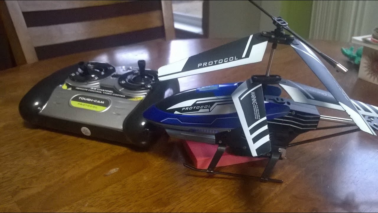 Protocol ToughCam RC Helicopter Review [HD] - YouTube