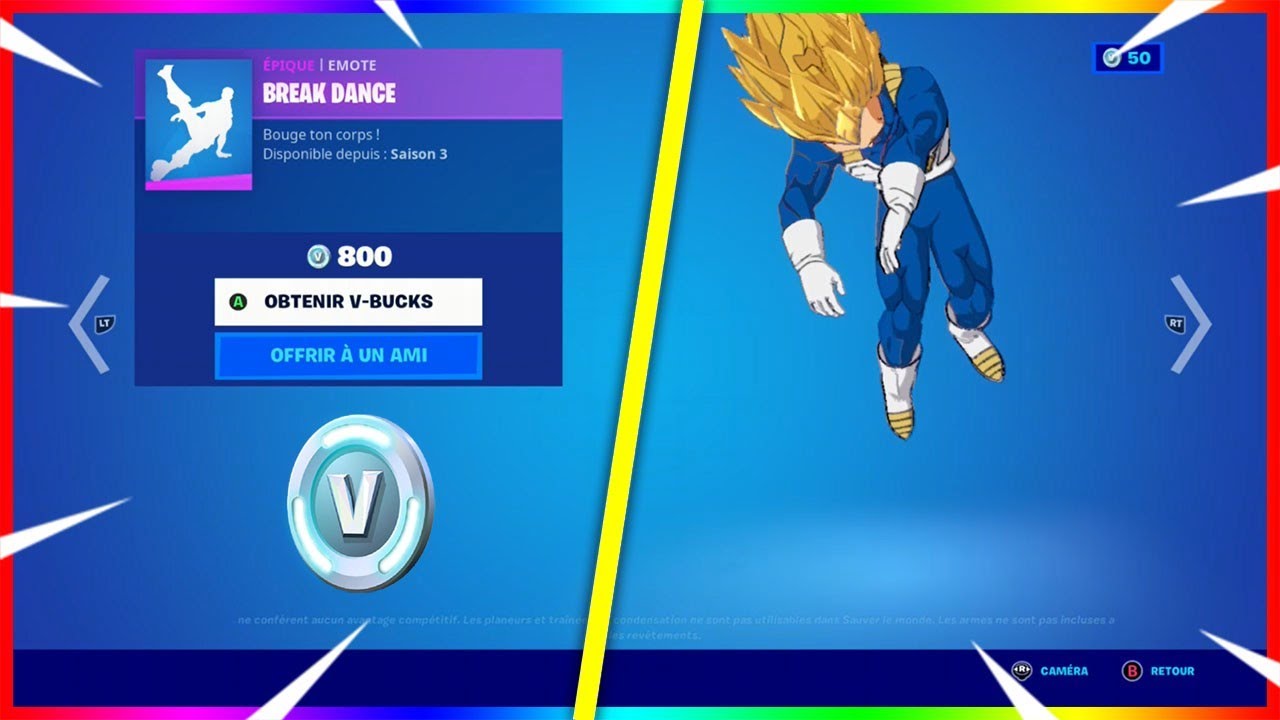 Fortnite : Nouvelle Danse break dance - New Dance break dance - YouTube