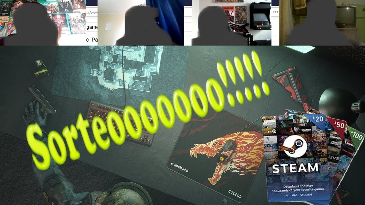 Primera Aparicion en camara Y Primer Sorteo de CSGO de Tarreo Gamer ...