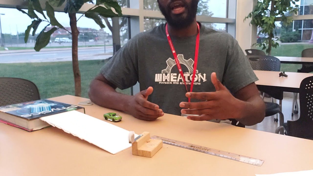 Kinetic Energy Car Ramp Experiment - YouTube