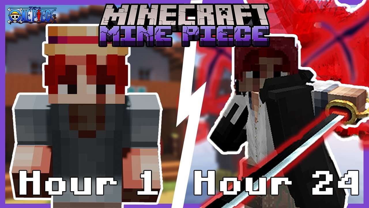 I Became SHANKS in Minecraft ONE PIECE - Mine Piece 1.20.1 - YouTube