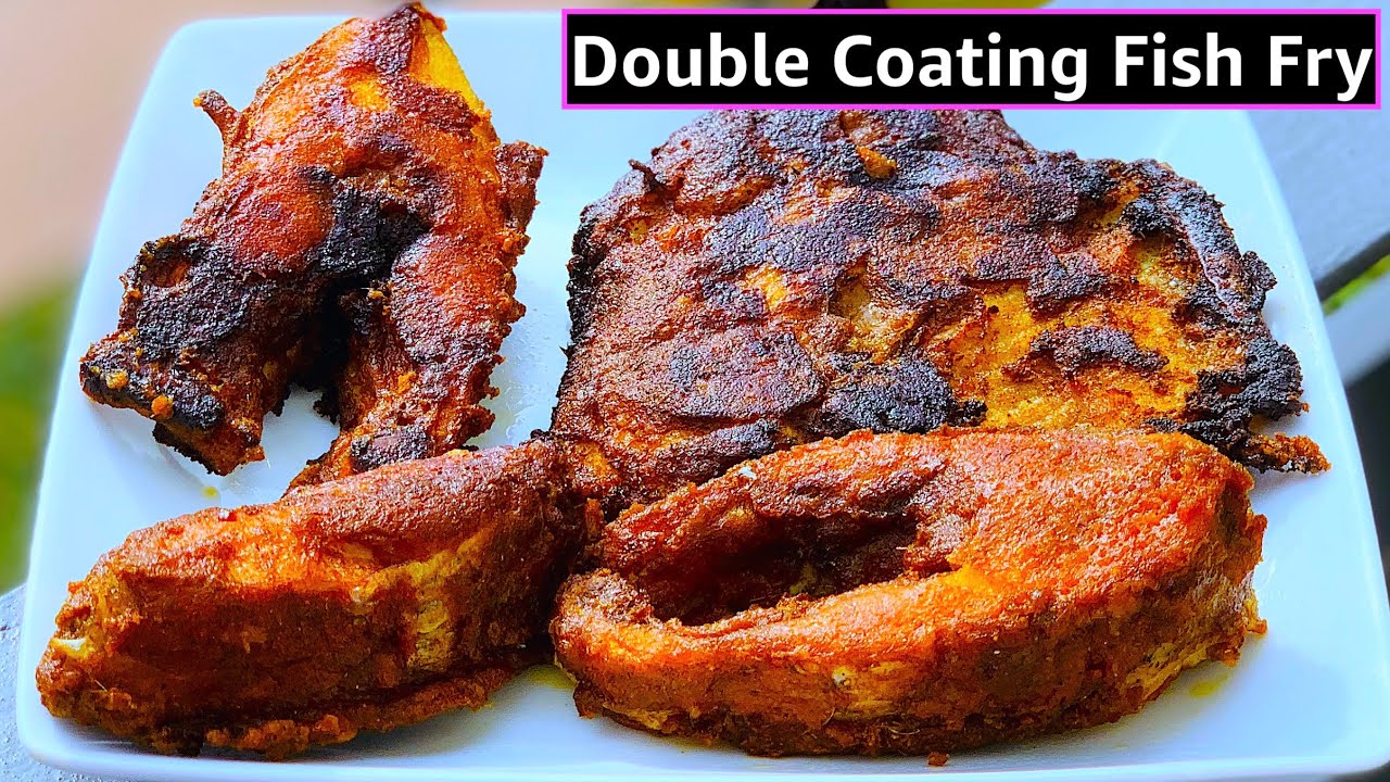 Double coating fish fry !!!! best fish fry recipe !!!! Fish fry ideas ...