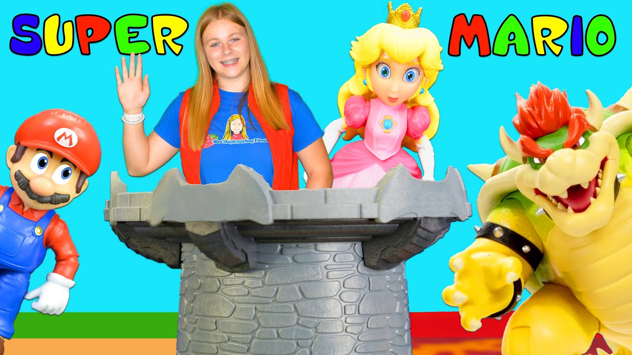 Super Mario Saves the Assistant and Peach and Explores Bowers Castle ...