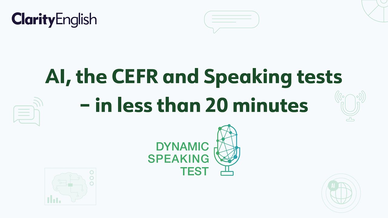 CEFR: The building blocks of your AI English speaking test - YouTube