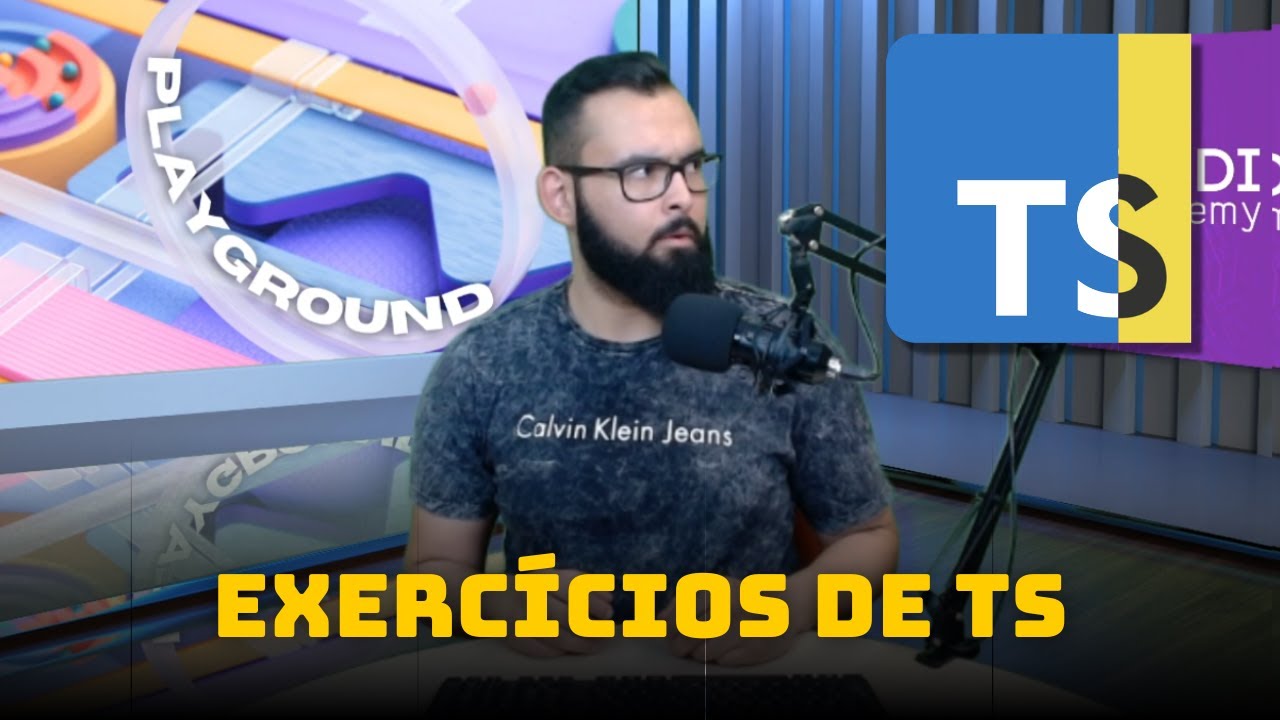 Corrigindo exercícios de TypeScript | Playground - YouTube