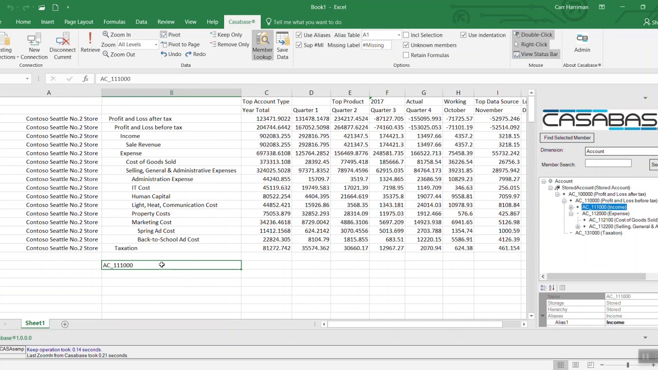 Free-Form Data Retrieval in Casabase Analytics - YouTube