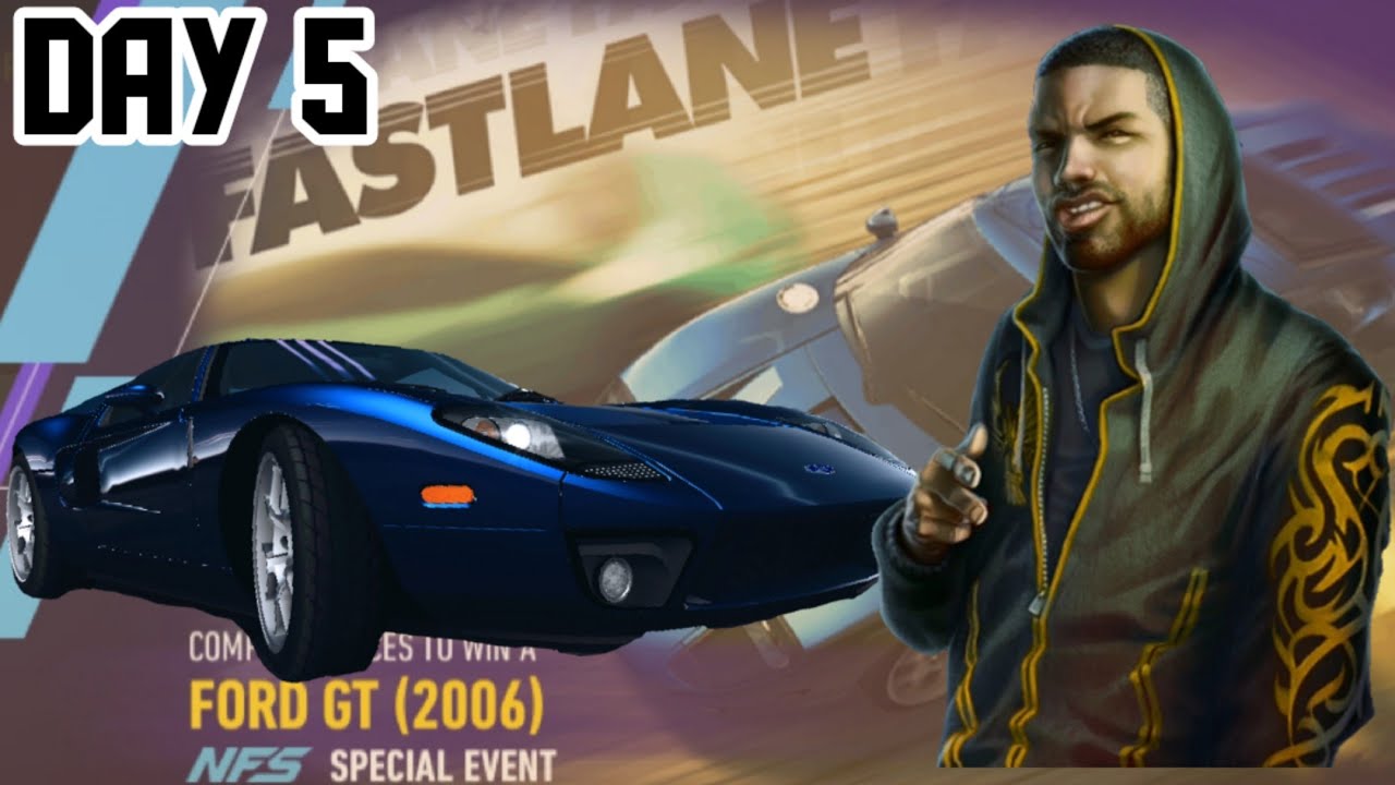 Ford GT Fastlane Day 5 NFS No Limits - YouTube