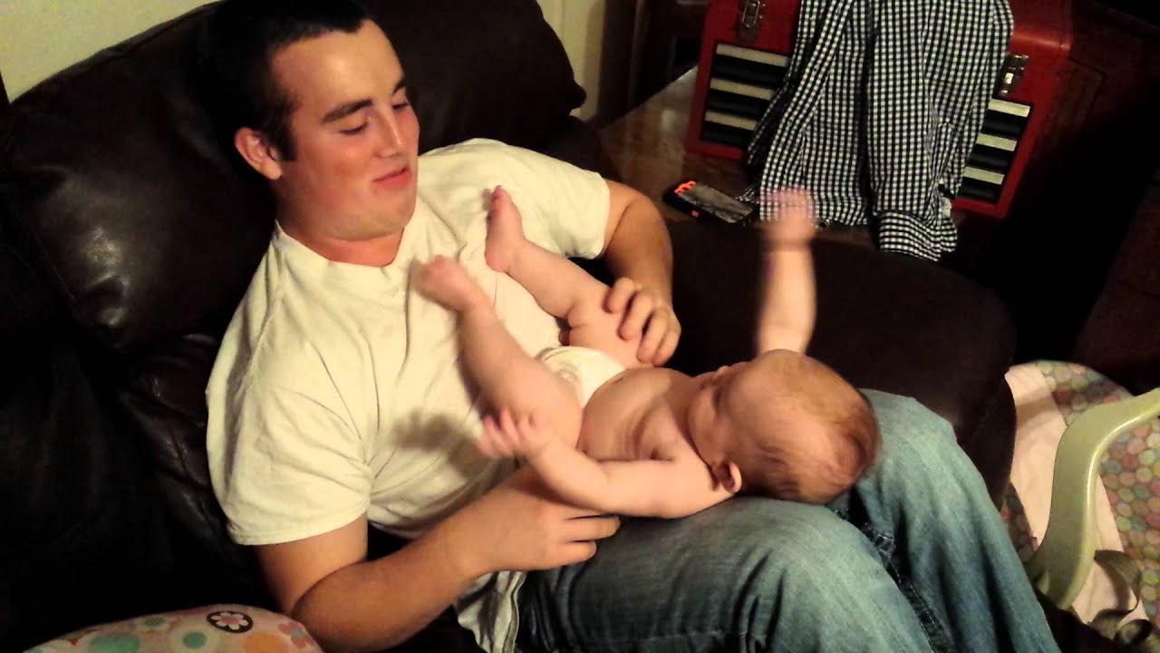 Josh having addison laughing - YouTube