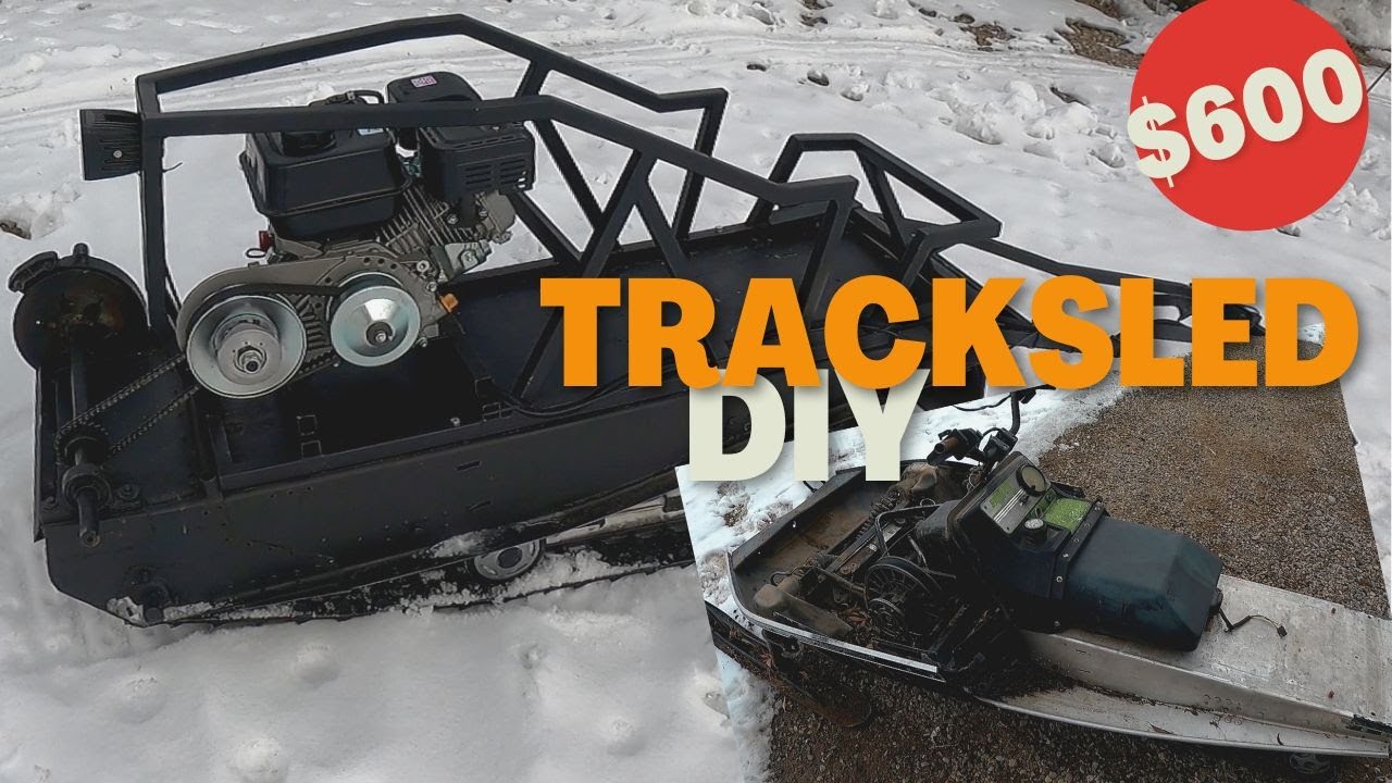Track Sled Full Build and Demo how to DIY - YouTube