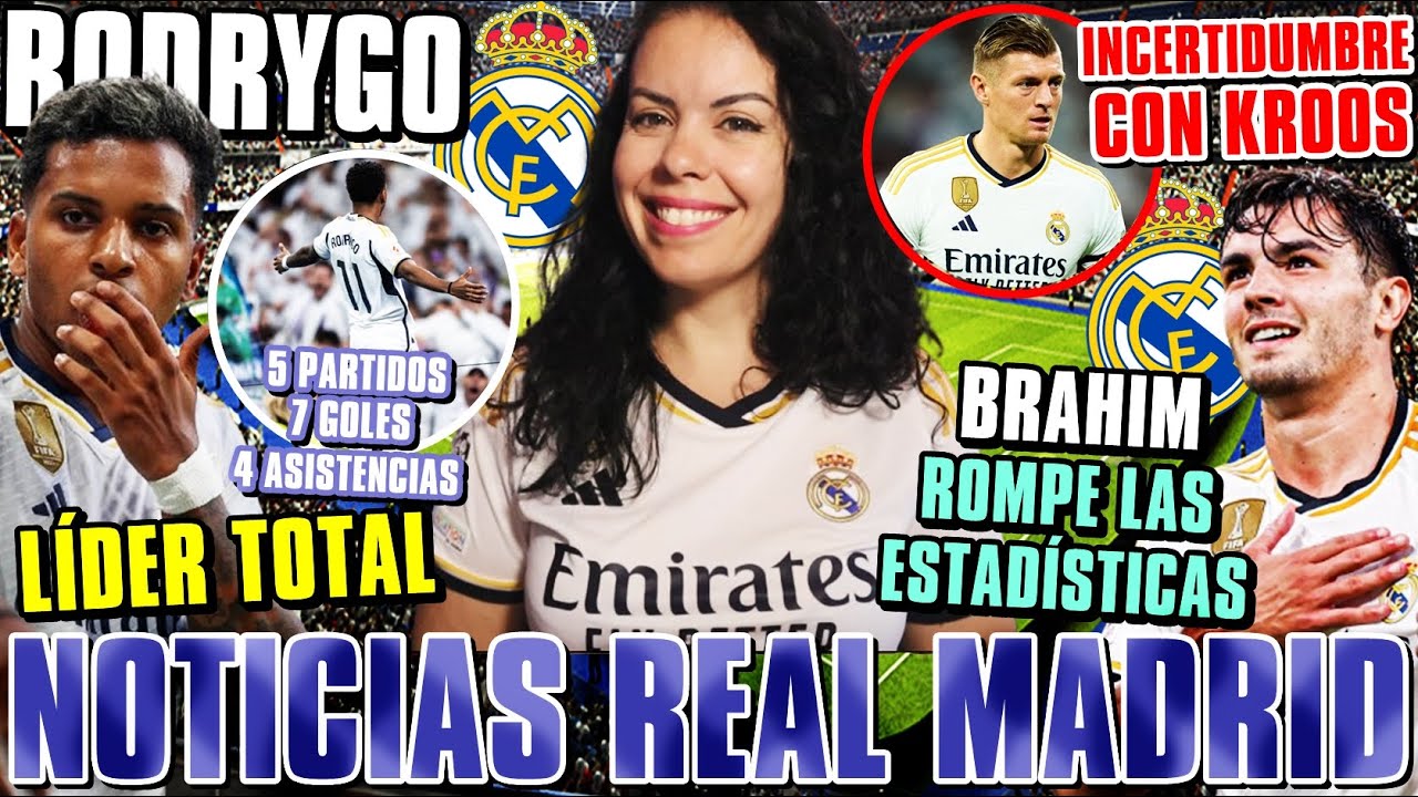 🚨RODRYGO la ROMPE: 7 GOLES en 5 PARTIDOS - El FUTURO KROOS PREOCUPA ...