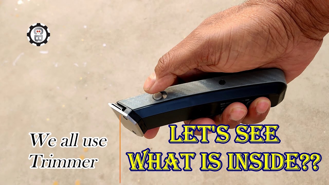 What is Inside of a Hair Trimmer - YouTube