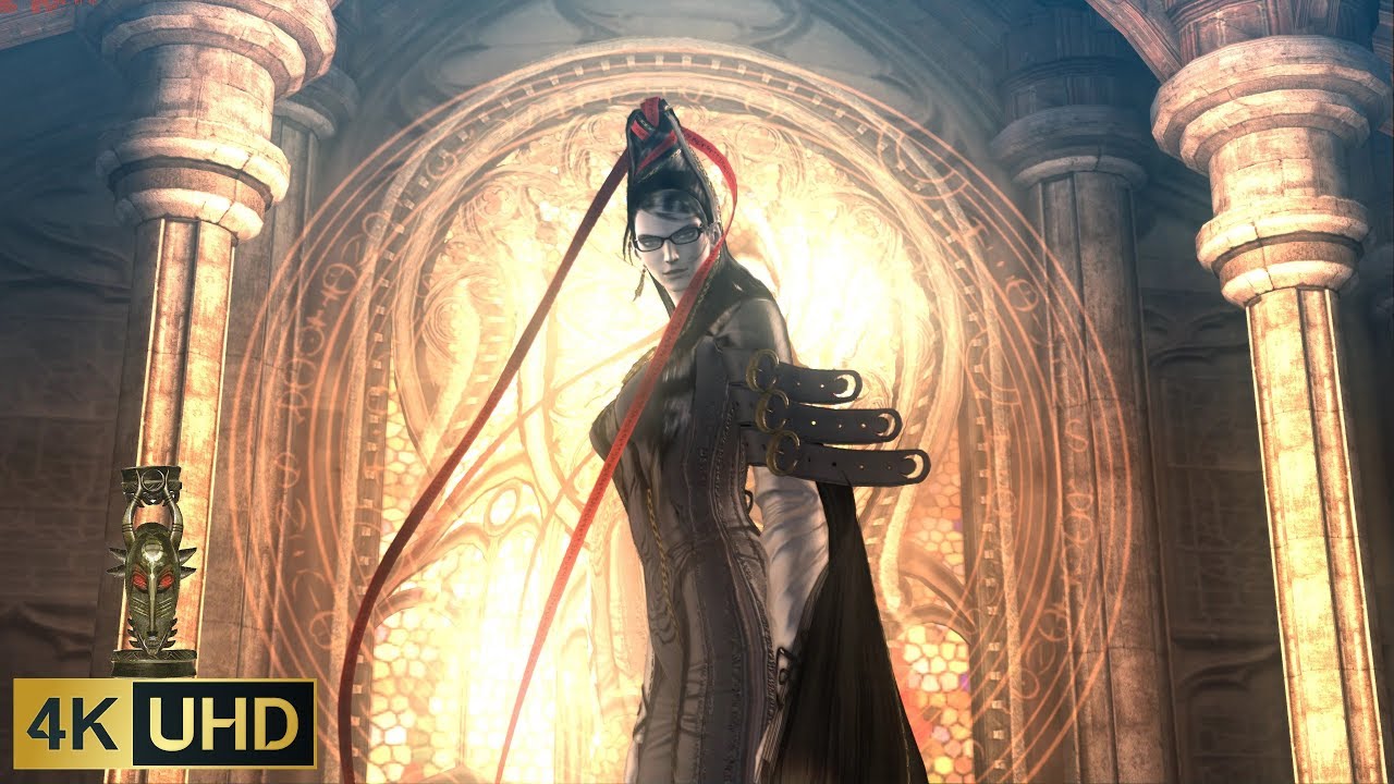 Bayonetta - Gaze of Despair Gameplay (No HUD & 4K 60FPS) - YouTube