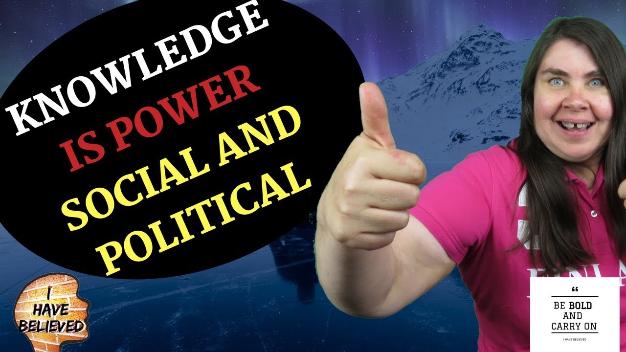Knowledge is power - social and political but causes pain and death ...