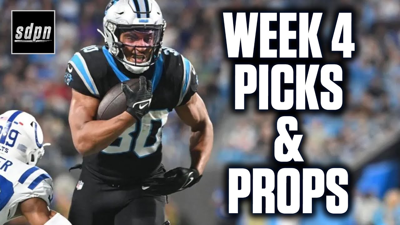 NFL Week 4 Picks, Player Props & Best Bets | Drew & Stew - YouTube