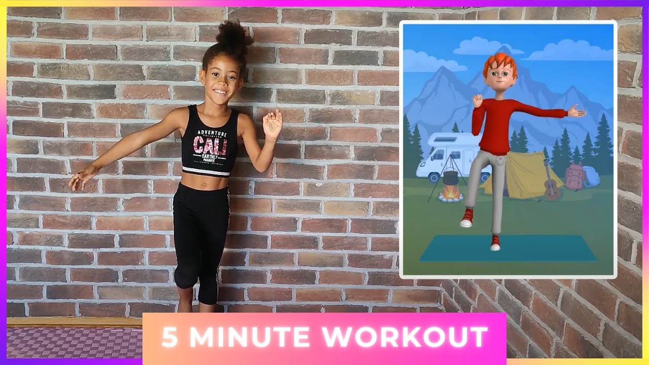 Stretching Exercises for Kids | Workout at Home - YouTube