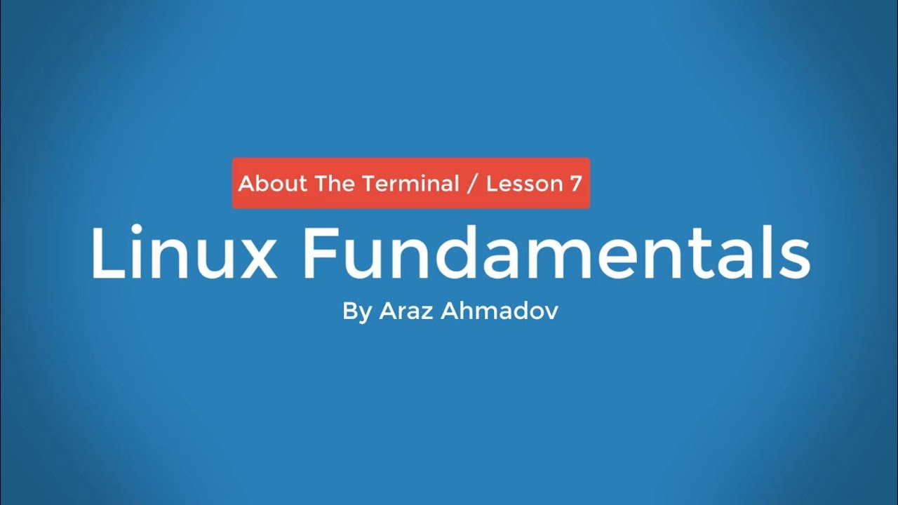 Linux Fundamentals Part I - 1. Linux Overview and Installation - About ...
