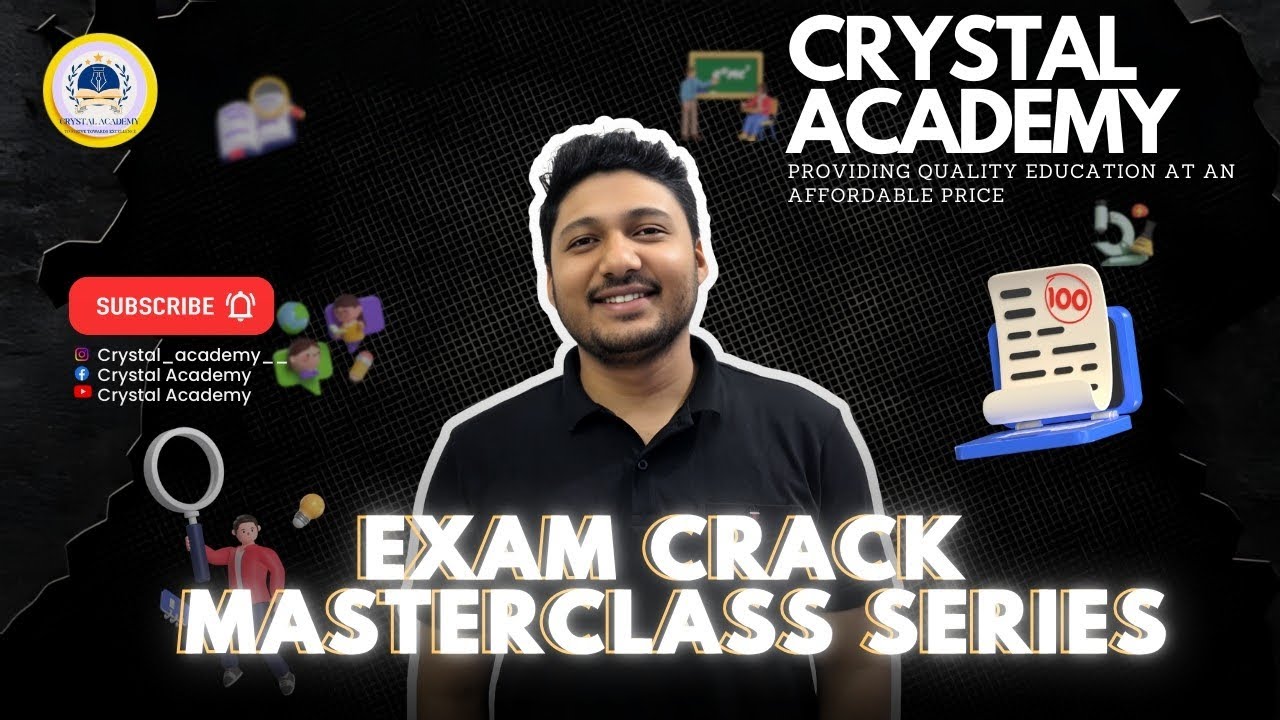 Exam Crack Masterclass Series| Crystal Academy | - YouTube