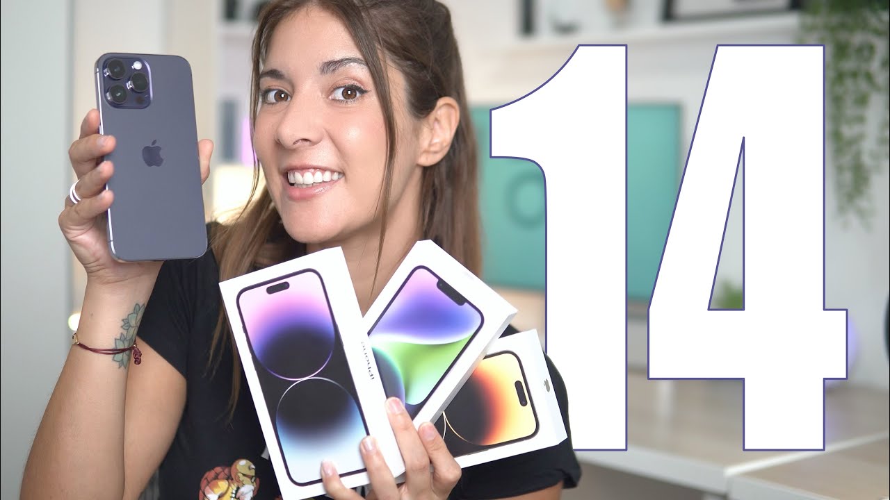 iPhone 14 Pro Max UNBOXING + iPhone 14 y iPhone 14 Pro - YouTube