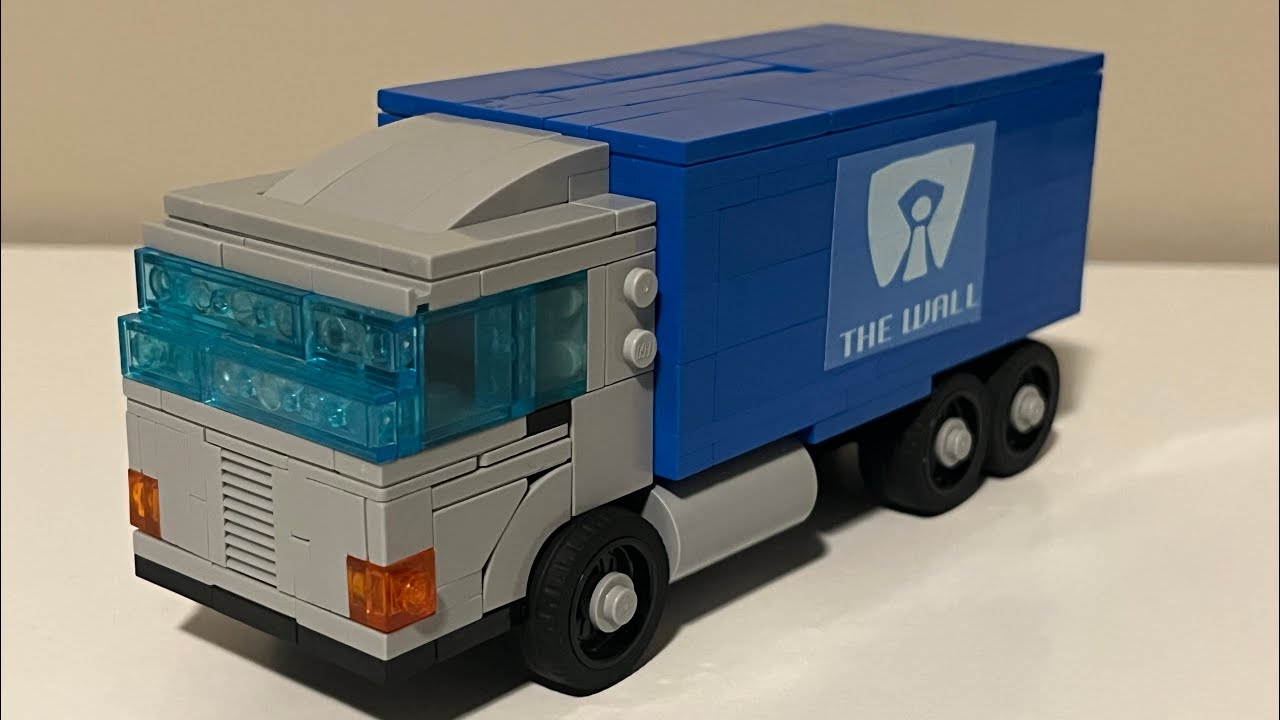 Custom Lego The Wall truck - Henry Stickmin truck - YouTube