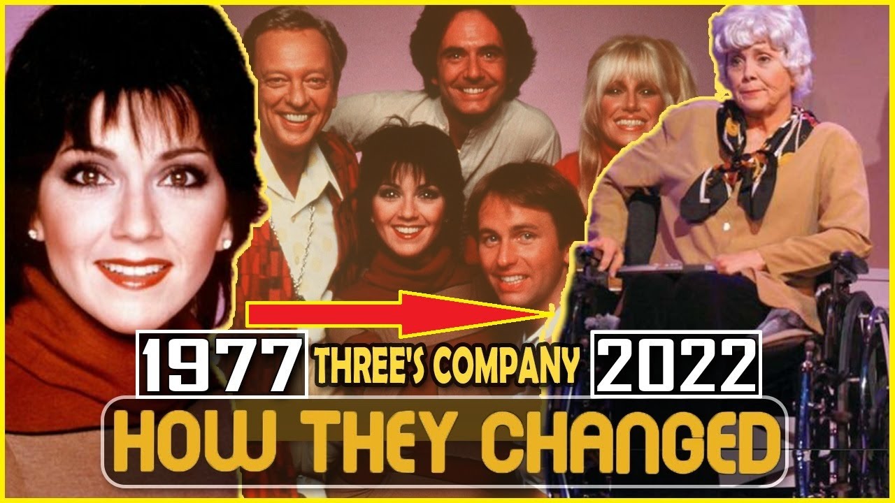 THREE'S COMPANY 1977 Cast Then and Now 2022 Thanks For The Memories ...