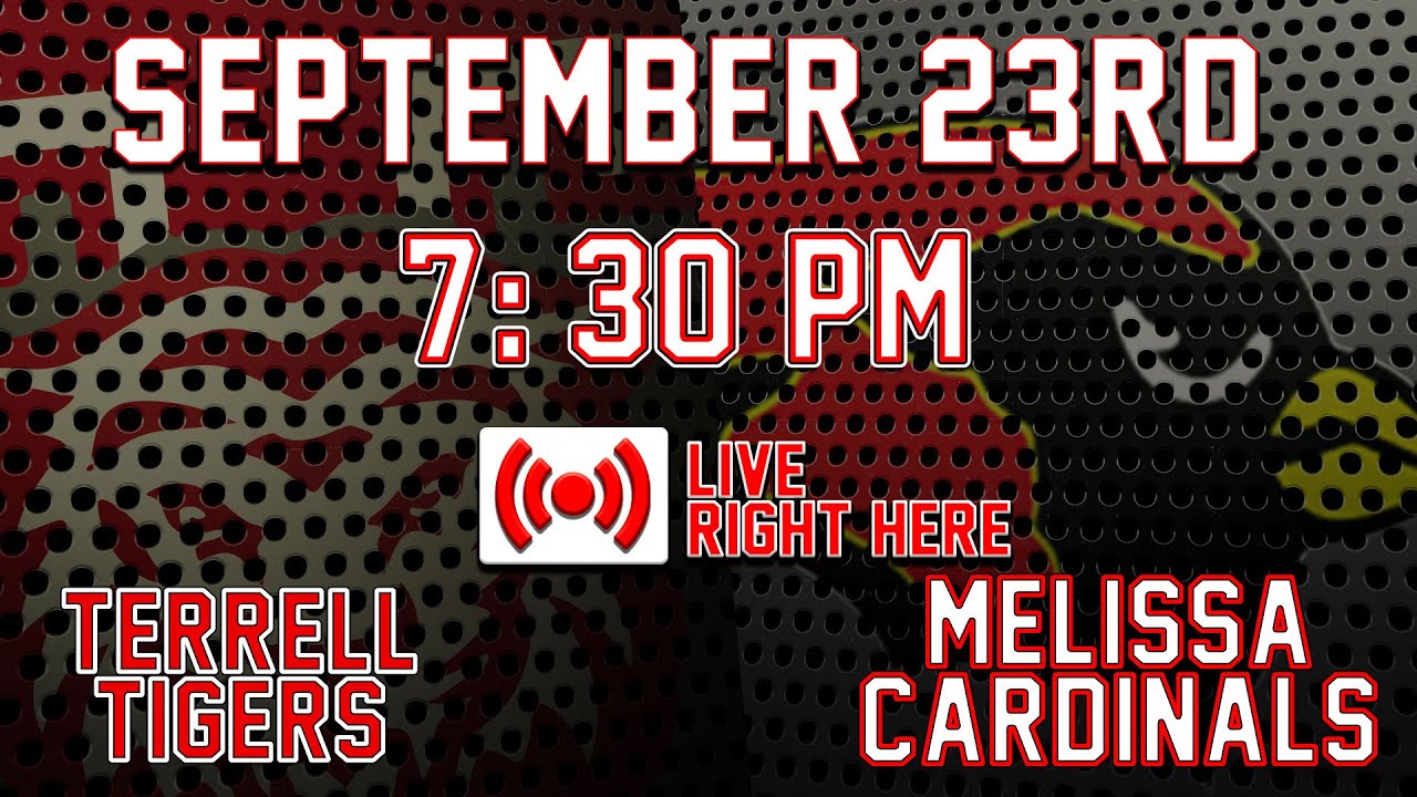 UIL FOOTBALL, Terrell High School vs Melissa High School - YouTube