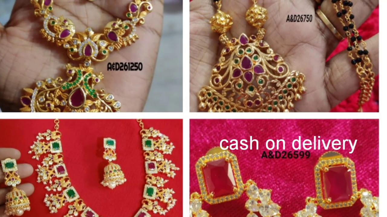 Beautiful design / Matt finish jewelry - YouTube