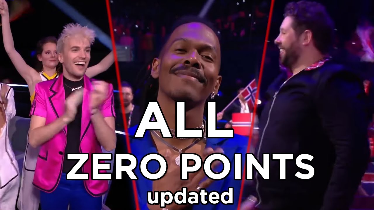Eurovision - ZERO points (updated!) (1975 - 2021) All entries with 0 ...