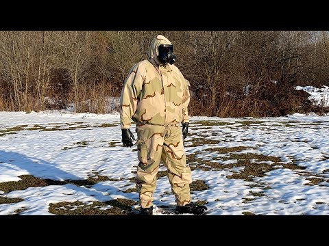 End of winter walk - Desert JSLIST & M50 gas mask!