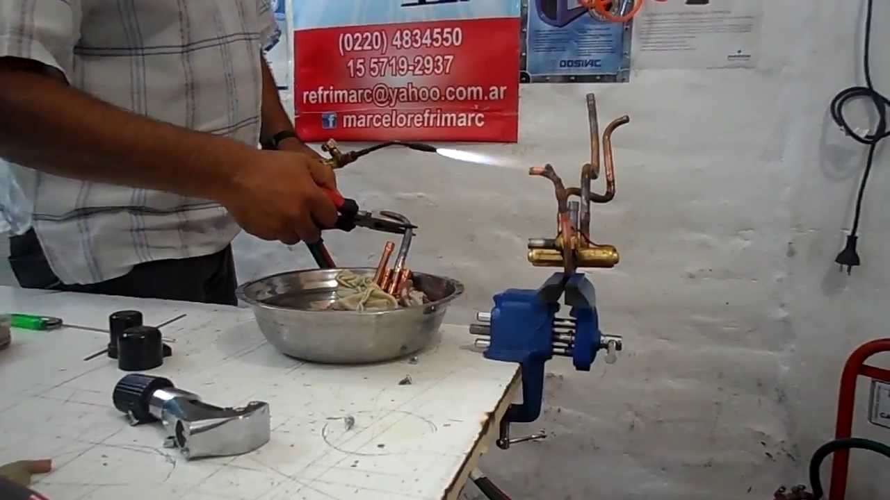 aire acondicionado como cambiar válvula inversora fasil 2 - YouTube