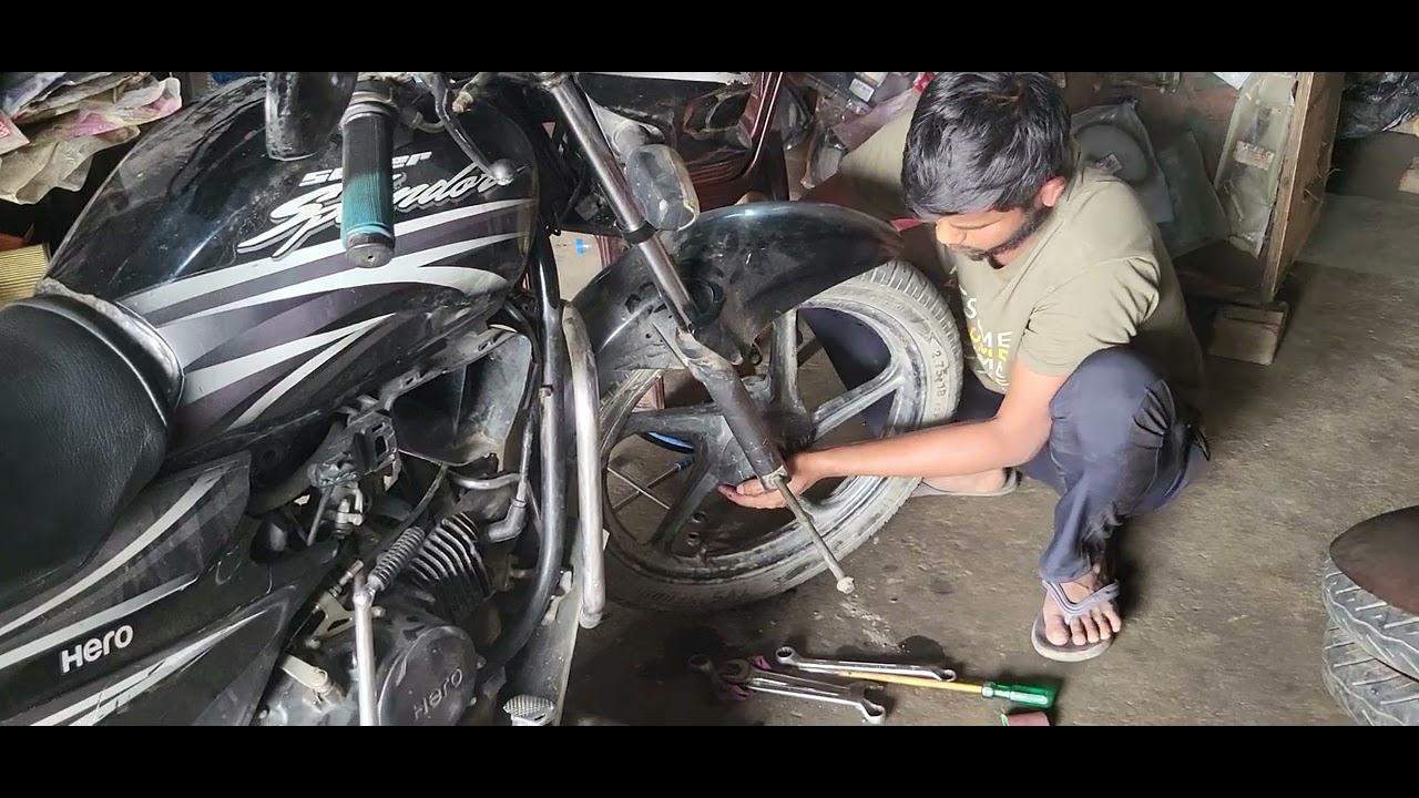 Hero Super Splendor handle problem solve - YouTube