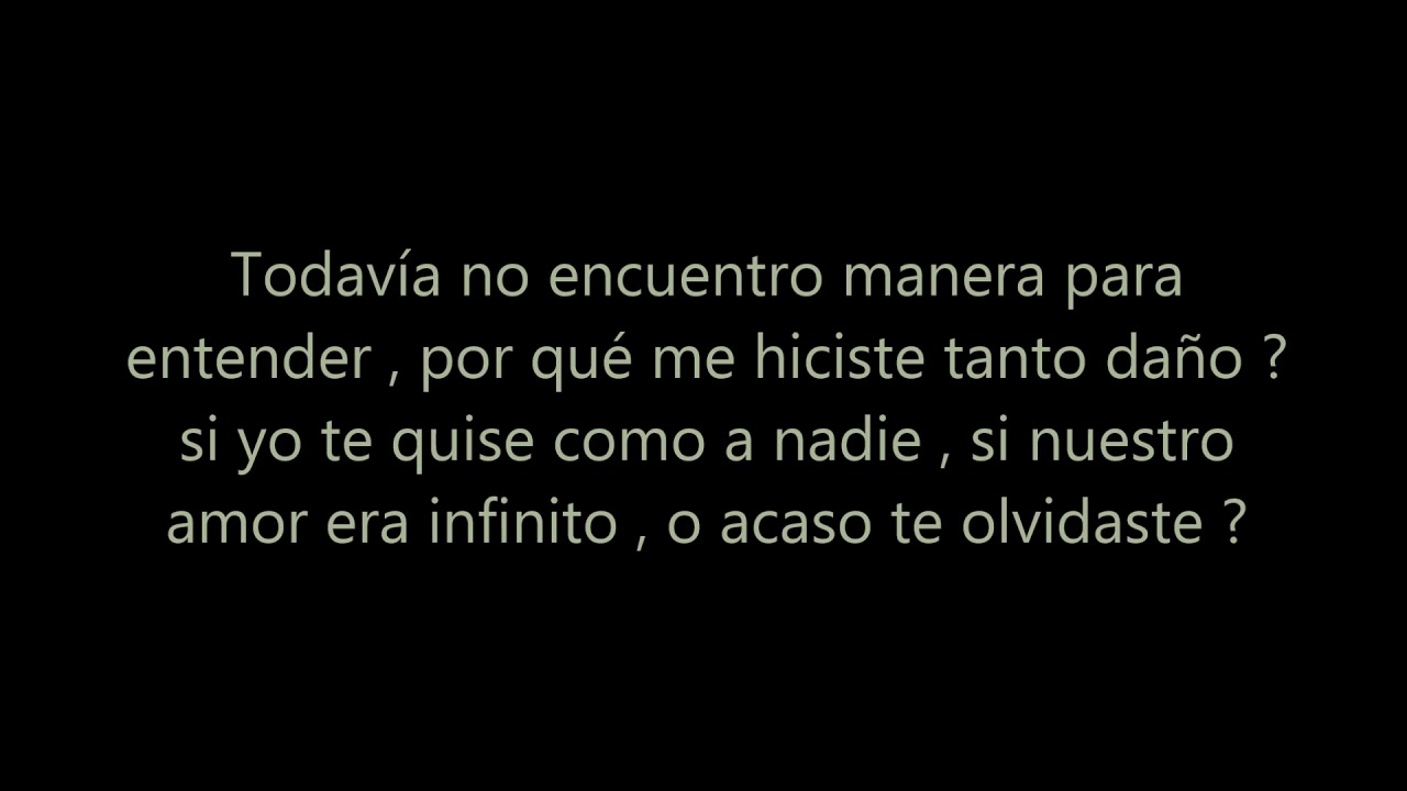 Por qué me hiciste tanto daño?( Rap Romántico ) - YouTube